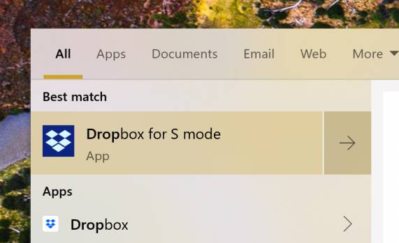 As Dropbox moves to an Electron app, “UWP is as alive as S Mode” - Software News - Nsane Forums